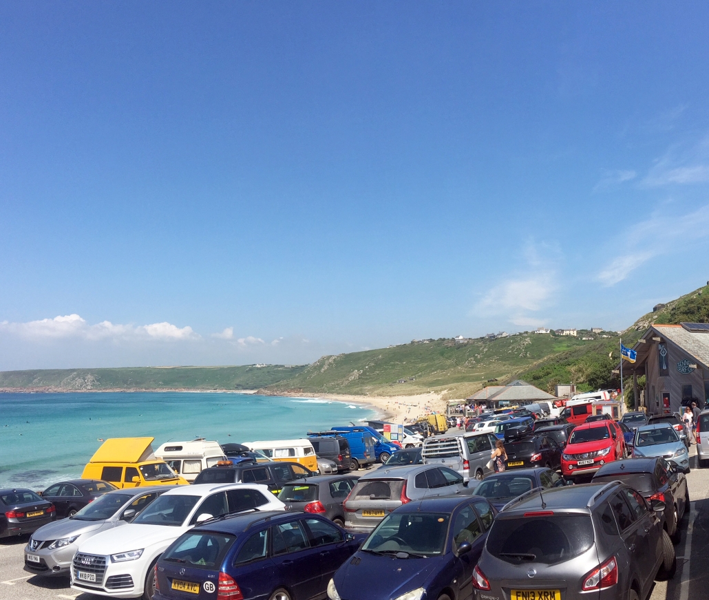 Car Parking - Sennen Beach Cornwall